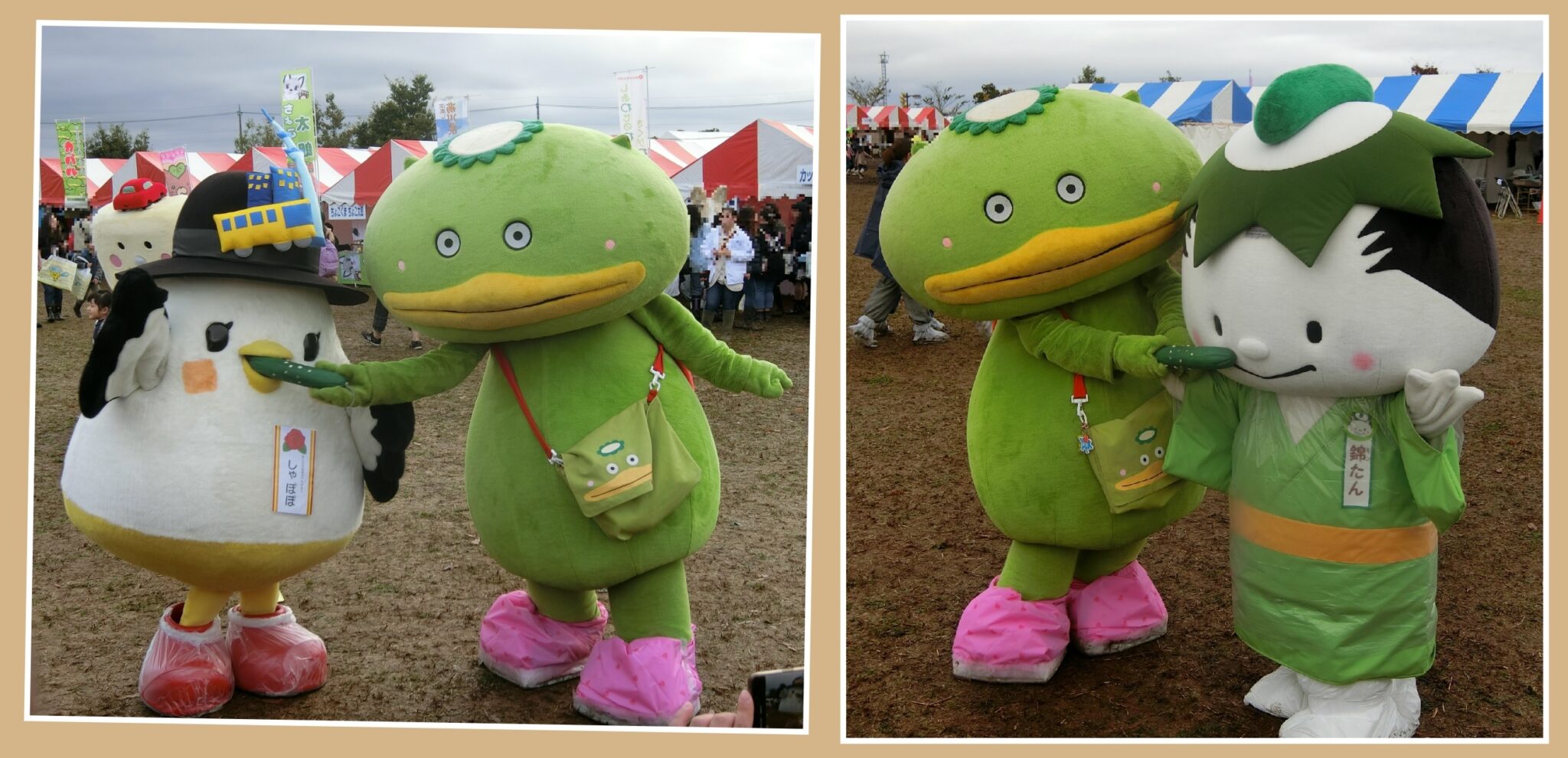 カパル、カッピー写真集＋志木市の河童伝説｜ゆるキャラ